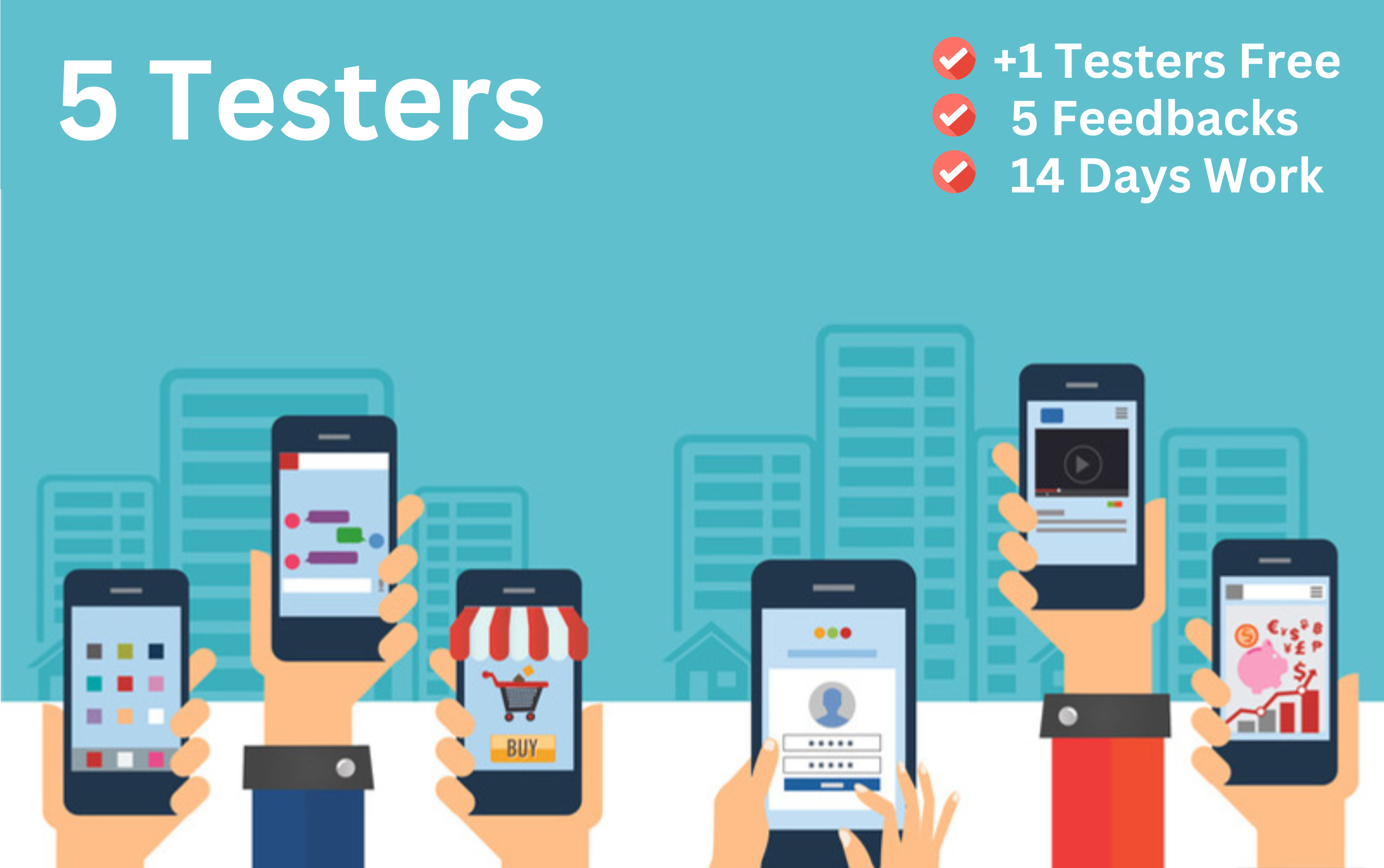 20 Testers – Apps & Games Testing